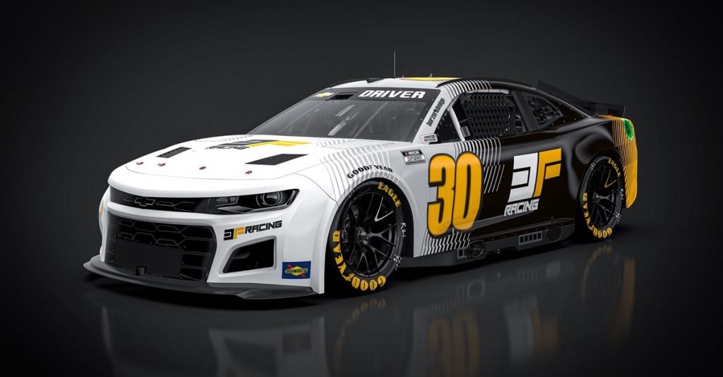 NASCAR NextGen Chevrolet Camaro in 3F Racing Livery Kopie-1200 - Leadlap.de